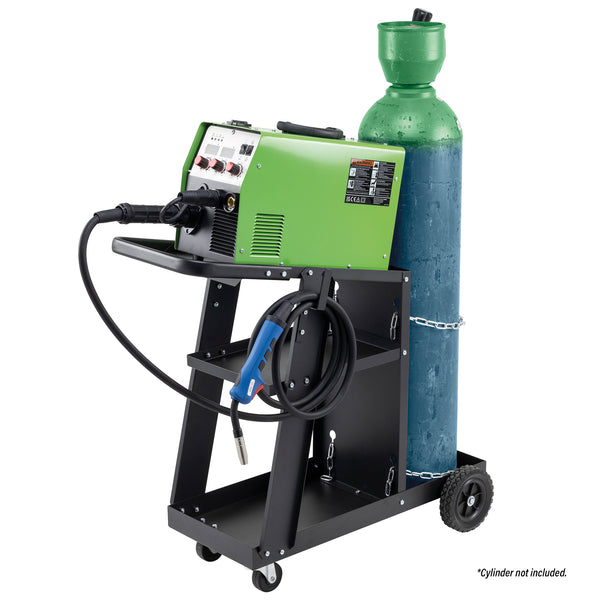 SIP AUTOPLUS ECO 180 MIG/ARC Inverter Welder w/ SIP 3-Tier Welding Car ...